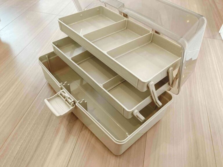 3COINSのツールボックスが超優秀！サイズや収納力を写真付きで紹介 | hachiko85ライフ