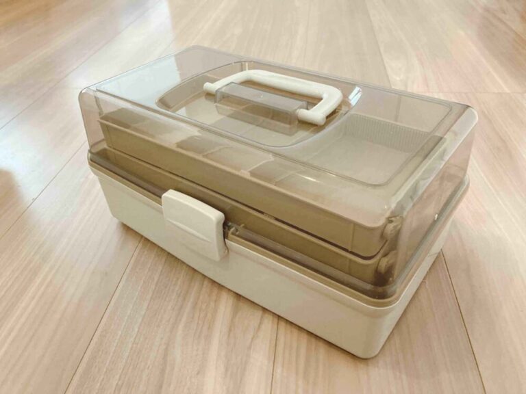 3COINSのツールボックスが超優秀！サイズや収納力を写真付きで紹介 | hachiko85ライフ