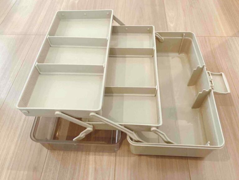 3COINSのツールボックスが超優秀！サイズや収納力を写真付きで紹介 | hachiko85ライフ