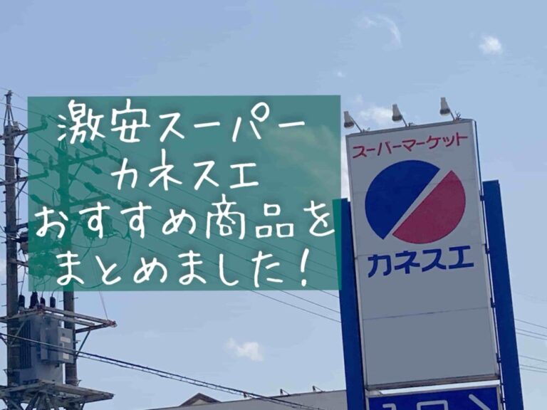 激安スーパーカネスエのおすすめPB商品を紹介！愛知のご当地グルメもあり | hachiko85ライフ